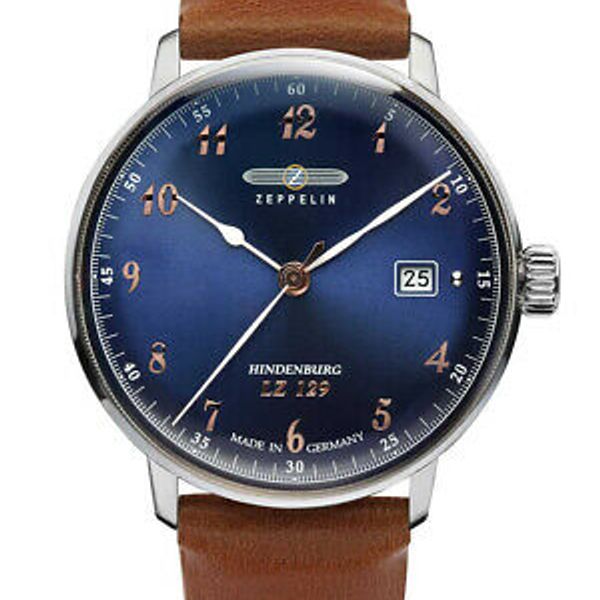Zeppelin 7048-3 Hindenburg LZ129 Mens Watch 40mm 3ATM | WatchCharts ...