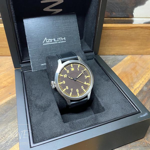 [WTS] Azimuth Bombardier VI Pilot Watch with Left Crown $1000 ...