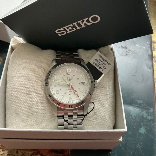 SEIKO 5 SPORTS Field Sports GMT SBSC009 Automatic - WHITE FACE ...