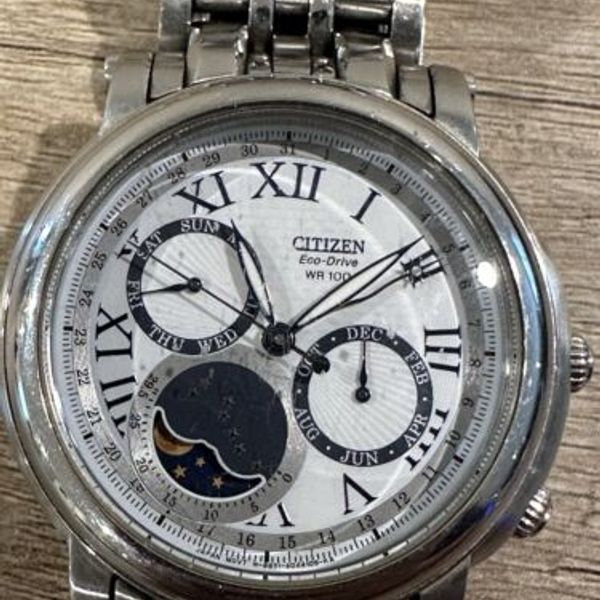 Citizen Eco-Drive Calibre 8651 Men's Moon Phase Multi-function Watch- Working | WatchCharts ...