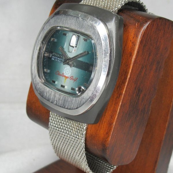 CITIZEN Challenge Golf Automatic Date 26 Jewels Vintage Men's Watch ...