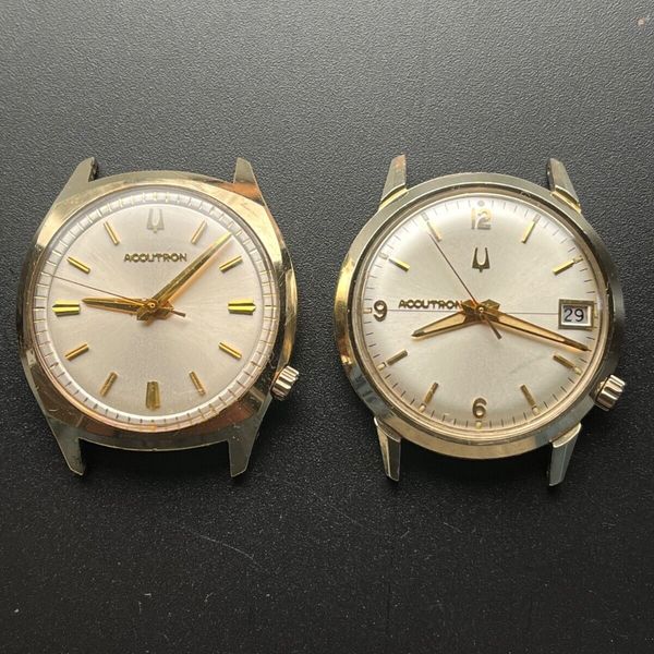 ACCUTRON 218 MODELS FOR THE WATCHMAKER OR COLLECTOR BEAUTIFUL DIALS ...