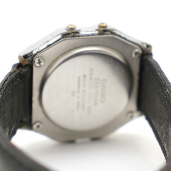 CASIO A158W Men's Classic Stainless Steel Water Resistant Digital Watch ...