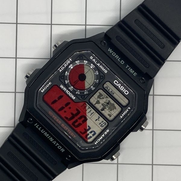 2 Color Diagonal Screen Filters Casio Mod | WatchCharts Marketplace