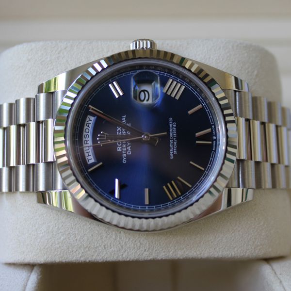 FS: Rolex Day Date 40 (228239) Blue Dial | WatchCharts Marketplace
