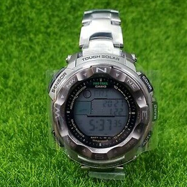 Casio ProTrek Pathfinder Titanium Wristwatch Wrist Watch PRW2500T-7CR ...