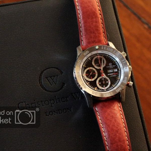 SOLD: Christopher Ward SpeedHawk C40 Chronograph - $400 | WatchCharts ...