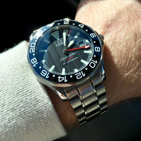 SOLD: Omega Seamaster Pro GMT 50th anniversary - Sword hands ceramic ...