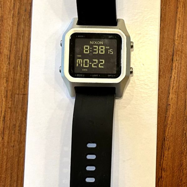 NIXON "THE STAPLE" digital watch 39mm rubber strap | WatchCharts ...