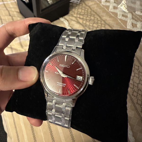 [WTS] Seiko Presage - Cocktail Time - Red | WatchCharts Marketplace