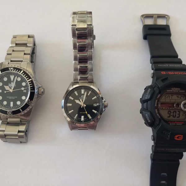 FS: Three afforables: Phoibos 300M PX002C Diver, Casio Edifice EFV-110D ...