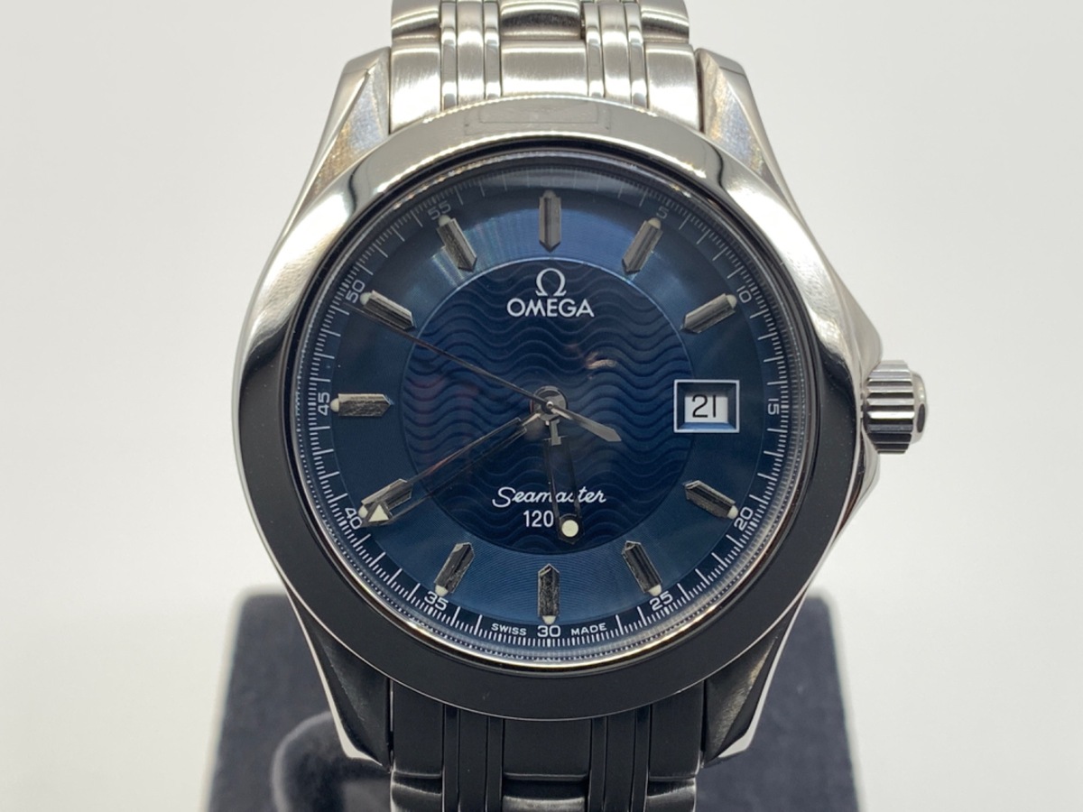 [Used] [Normal] Omega Seamaster Blue 2511.81 Stainless Steel [1 year ...