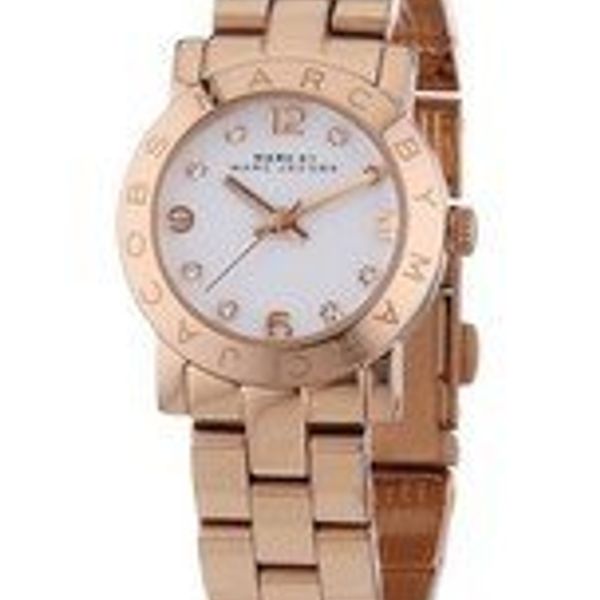 FS: Marc By Marc Jacobs Mini Amy Quartz White Dial Rose Gold Tone ...
