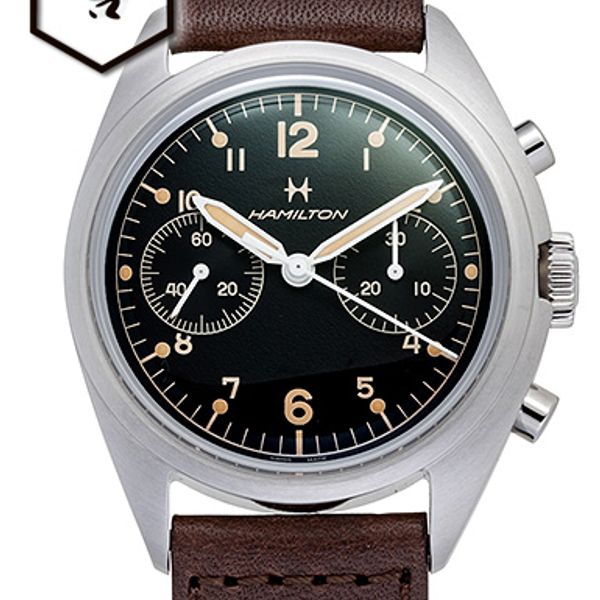 Hamilton Khaki Aviation Pilot Pioneer Mechanical Chrono Ref.H76409530 ...