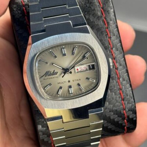 MIDO MULTISTAR AUTOMATIC N.O.S DAY/DATE VINTAGE MEN’S WRISTWATCH SWISS ...