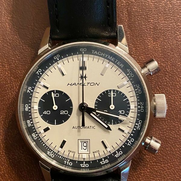 Hamilton INTRA-MATIC PANDA CHRONO (H384160) | WatchCharts Marketplace