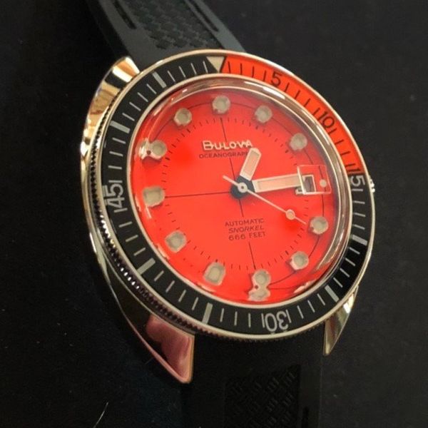 [$375 USD] For Sale Bulova Oceanographer orange devil diver full kit ...