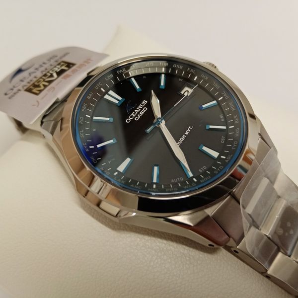 Casio Oceanus OCW-S100-1AJF Titanium Sapphire Tough Solar Radio Watch | WatchCharts Marketplace