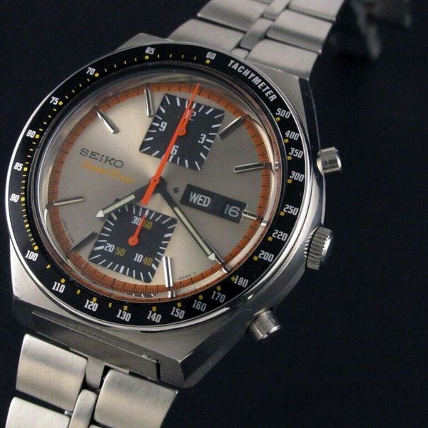 FABOLOUS SUPER RARE SEIKO 6138-0030 KAKUME AUTOMATIC CHRONOGRAPH ...