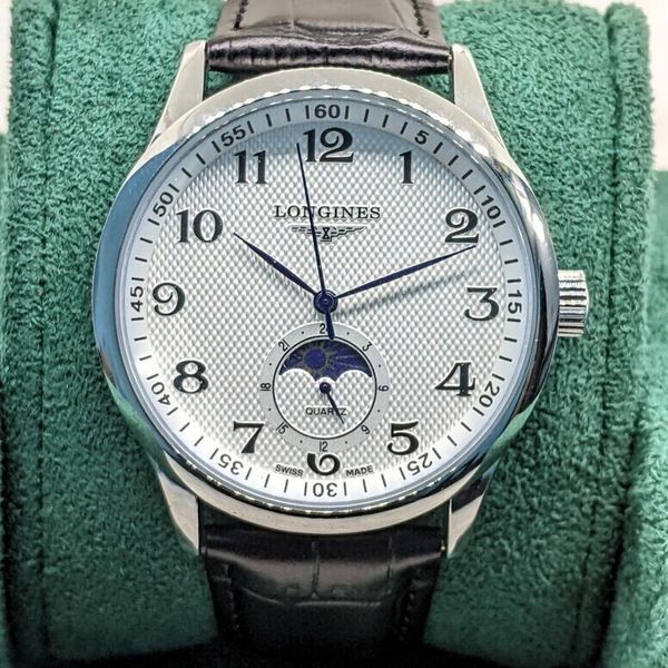 Beautiful Longines Quartz Movement White Dial Men's Watch All Working ...