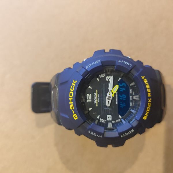 casio G100 navy new bezel | WatchCharts Marketplace