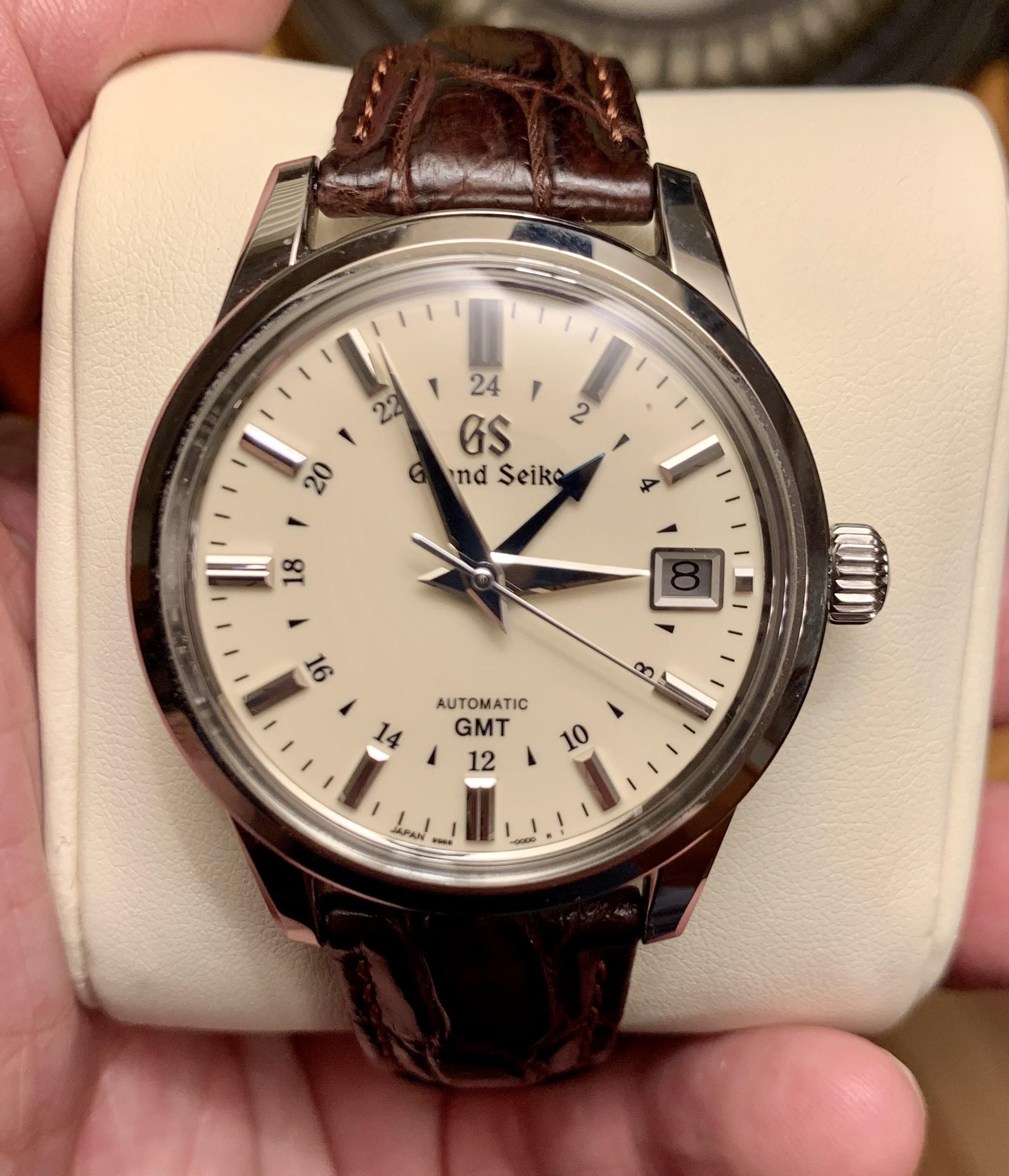 FS: Grand Seiko SBGM221 GMT Full Set | WatchCharts