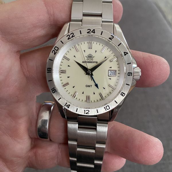 ADDIESDIVE 38mm GMT Quartz Watch AD2063 | WatchCharts Marketplace