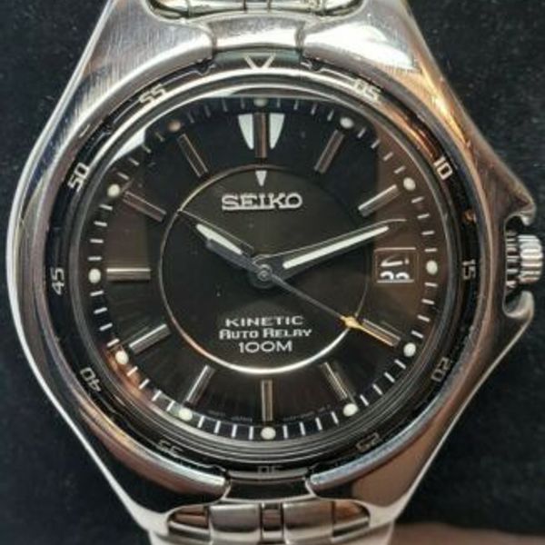 Men's Seiko Kinetic Auto Relay 5J32-0AE0 A0 Watch | WatchCharts Marketplace