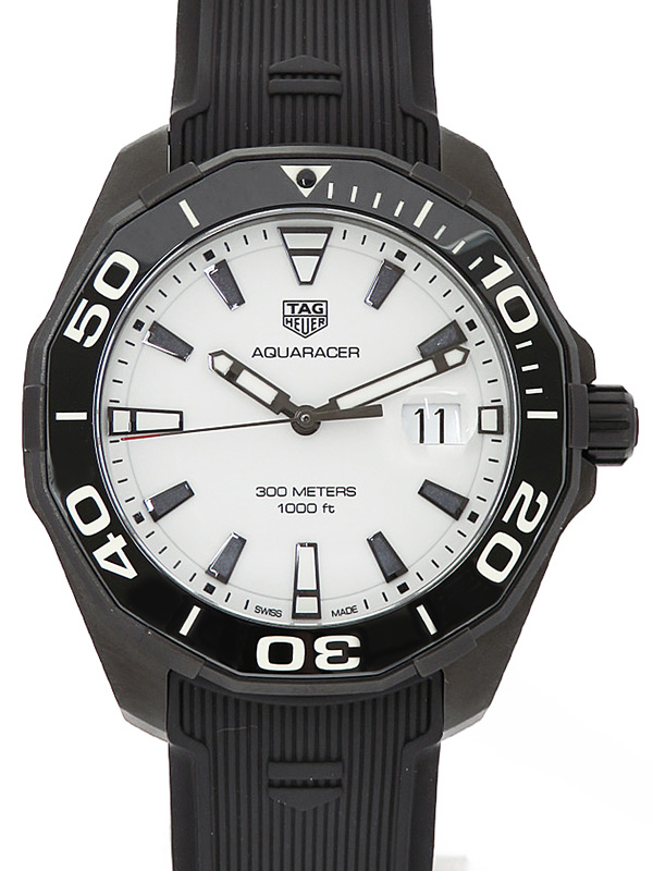 TAG Heuer Aquaracer 300M Quartz 43 Titanium (WAY108A) Market Price ...