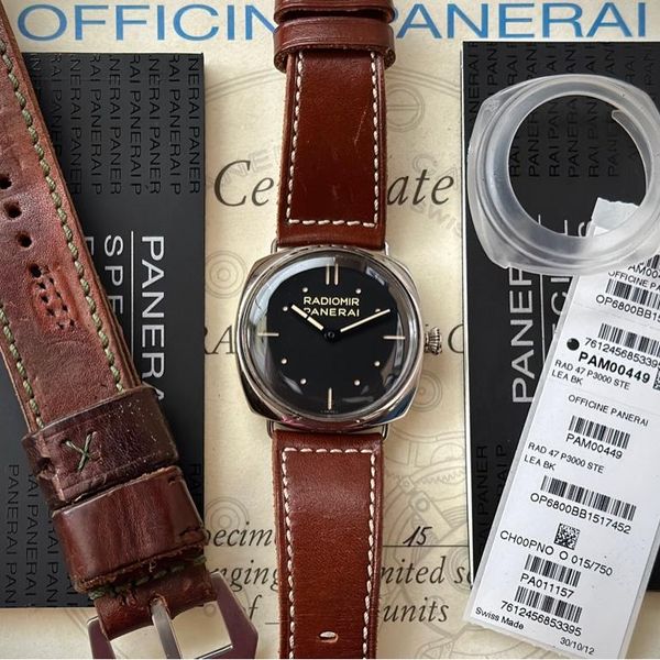 Panerai Radiomir SLC | PAM449 3-Day Full Set | WatchCharts Marketplace