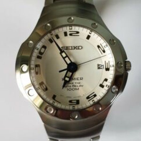 Seiko Premier kinetic Auto Relay 5j22-0d60 | WatchCharts Marketplace