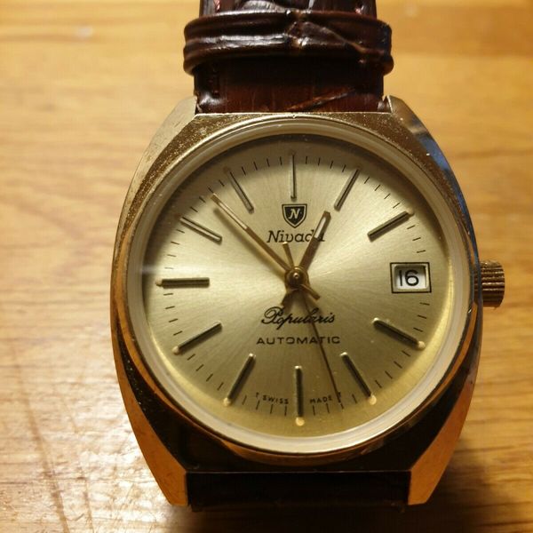 Vintage Nivada Popularis Automatic watch in exceptional condition ...