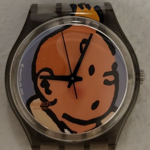 Tintin Swatch Watch | WatchCharts Marketplace