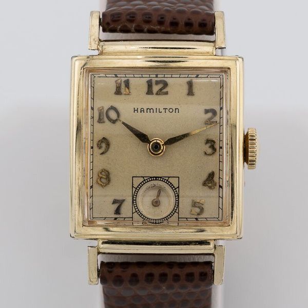 Vintage 1941 Hamilton "Ross" Tank Style Manual Watch Just Restored ...