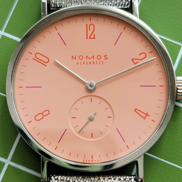 [$1,800 USD] FS: NOMOS Color Tangente Peach JDM LE of 30 - MINT & FULL ...