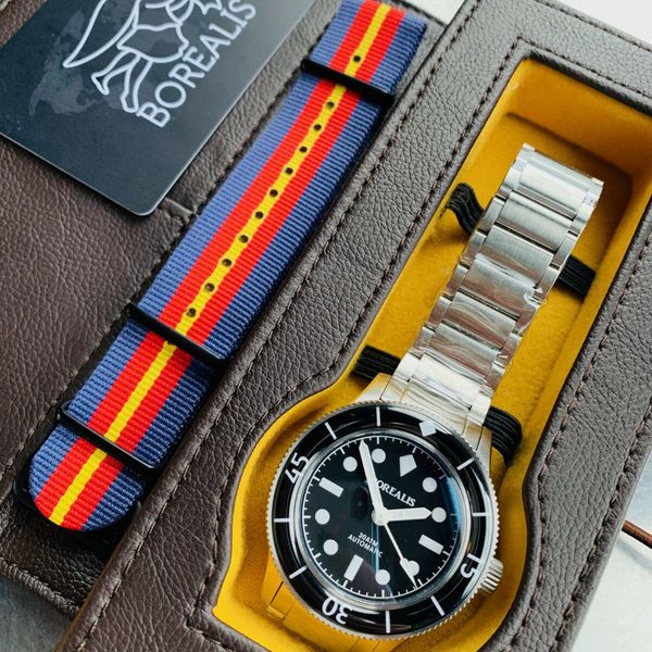 NEW! BOREALIS SEA STORM V2 FIFTY FATHOMS HOMAGE 300M DIVERS WATCH ...