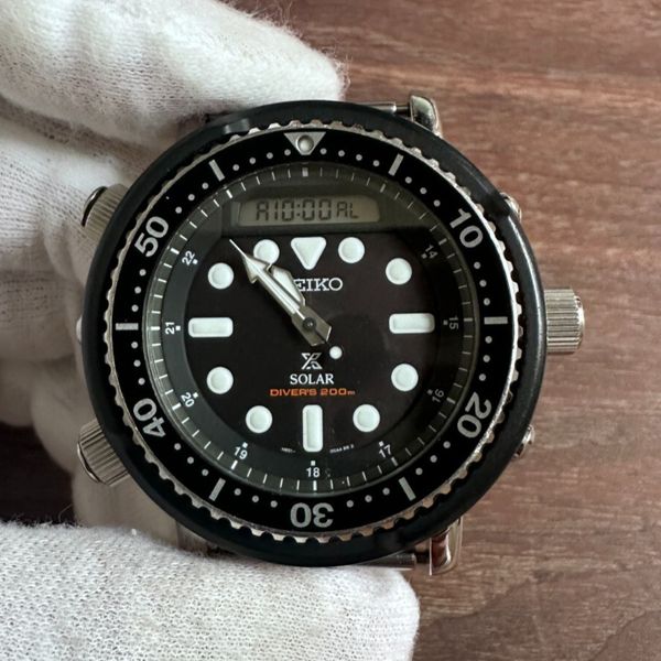 Seiko Prospex SNJ025P1 Arnie Solar Watch Mint w/ Box, Warranty & 2 ...