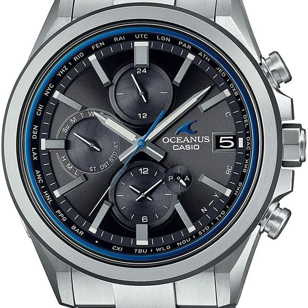 Brand- Casio OCEANUS OCW-T4000-1AJF Radio Solar Titanium Watch (JDM ...