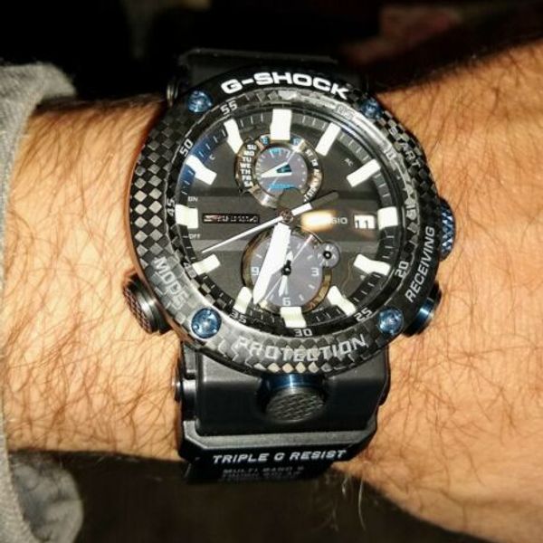CASIO G-SHOCK GWR-B1000-1A1 Gravity Master Carbon Core Guard Bluetooth ...