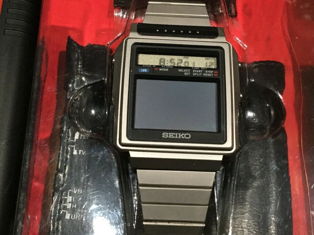 SEIKO TV Watch Super Rare! Boxed / T001-5019 (Incredibly Rare ...