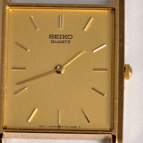 Vintage Seiko 5Y30-5060 Quartz Menâ s Watch 26 x 25 mm Face only As Is | WatchCharts Marketplace