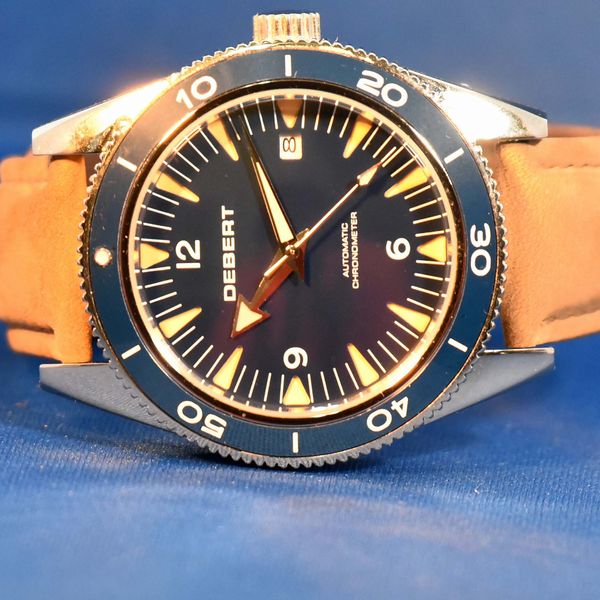 SOLD:Seamaster 300 Homage by Debert, Miyota 821A Automatic Movement ...