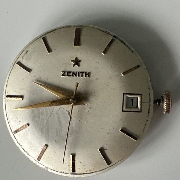 Zenith Running Movement + dial + Original Crown | WatchCharts Marketplace