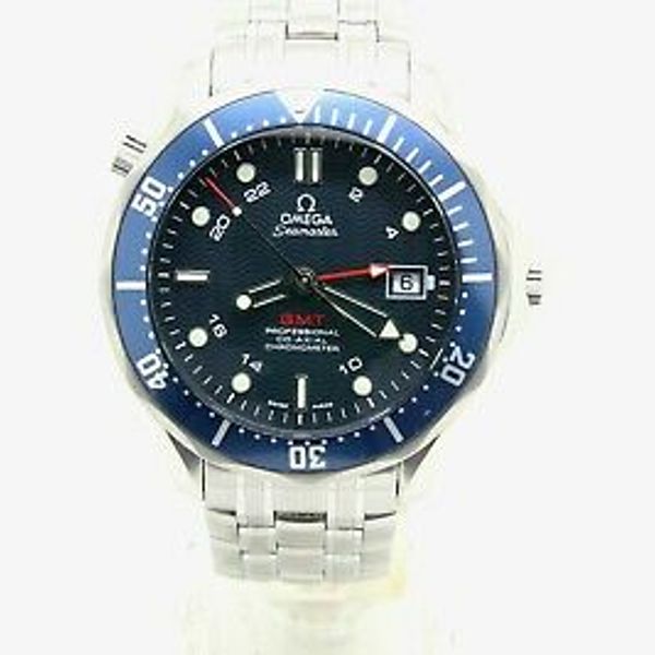 Omega Seamaster GMT 300m Professional 41 mm Co-Axial Automatic, Ref, 2535.80.00 | WatchCharts ...