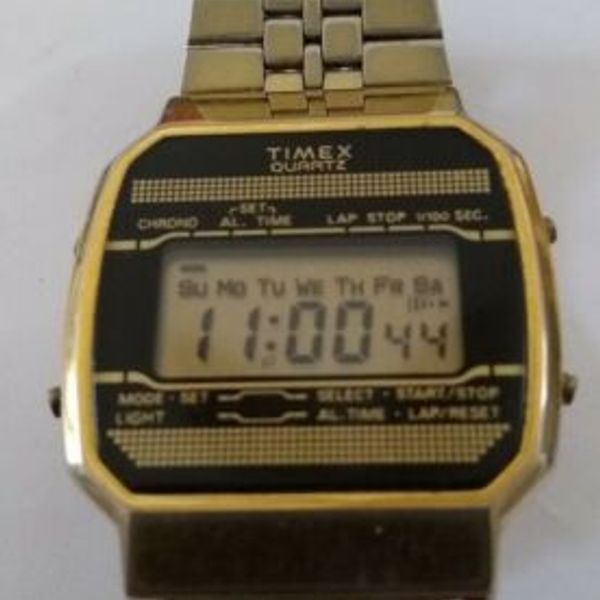 VINTAGE TIMEX QUARTZ LCD CHRONOGRAPH MEN'S WATCH RUNS | WatchCharts ...