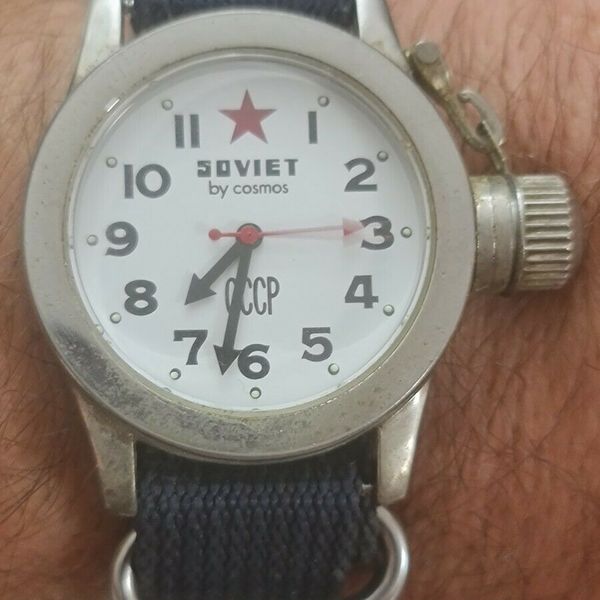 Vintage Soviet by Cosmos CCCP USSR Military Diver quartz Watch >>is ...
