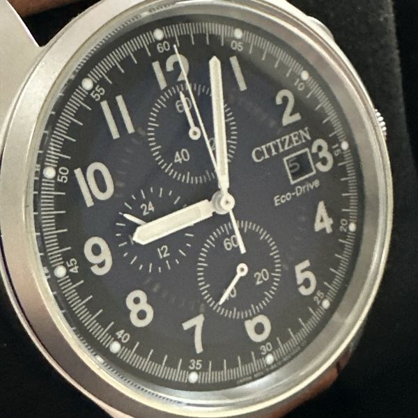 Citizen Men's Eco-Drive Weekender Garrison Chronograph Field Watch ...