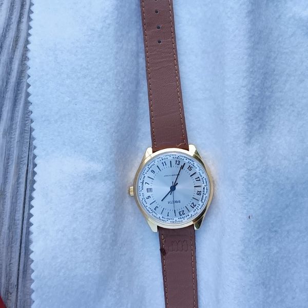 Orologio Meccanico Uomo Sovietico Vintage Raketa 24 Ore Tempo Mondiale ...