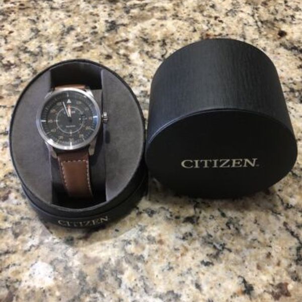 Citizen Eco-Drive J810 S090822 Brown Leather | WatchCharts