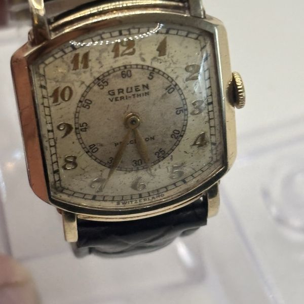 Vintage Gruen Doctor's Men's Wristwatch Veri-Thin Precision Gold Filled | WatchCharts Marketplace